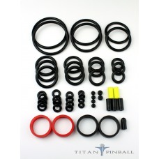 Pinball Color Silicone Rubber Rings